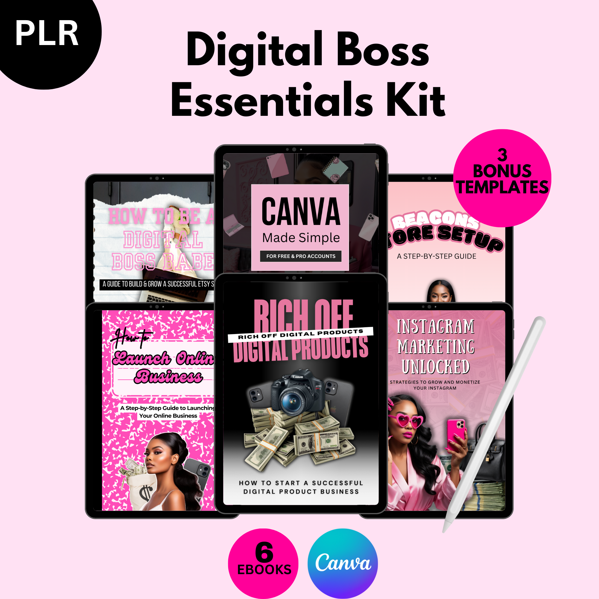 Digital Boss Essentials Kit – Glam Boss University